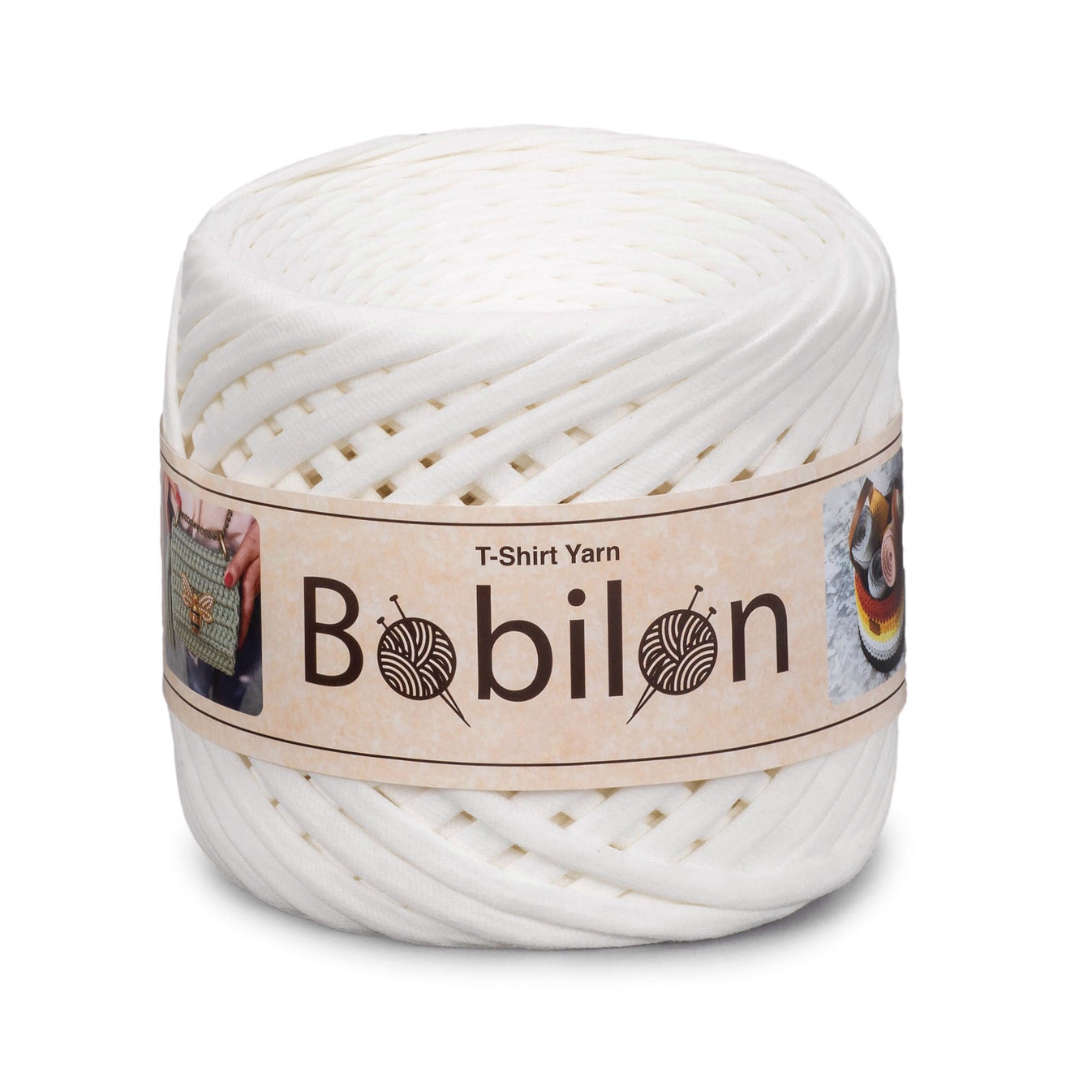T-shirt yarn, Maxi 9-11 mm, Ice-Cream – Bobilon
